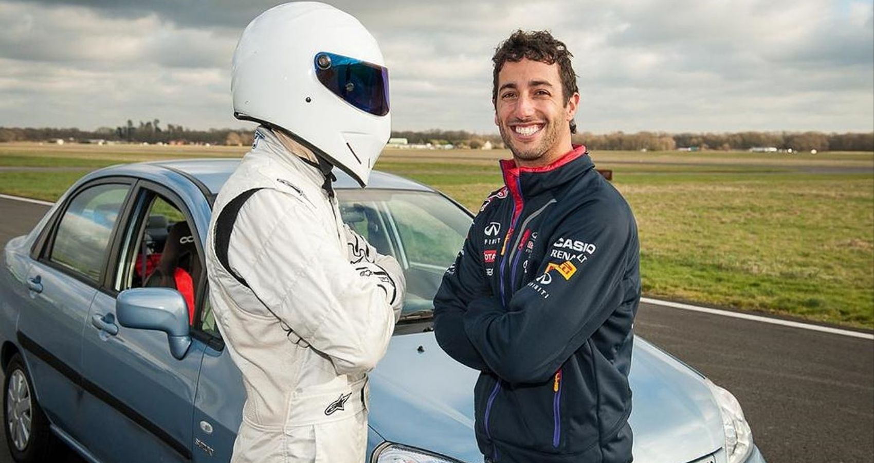 The Stig Calls F1 Driver Rubens Barrichello A Cheat For His Top Gear ...