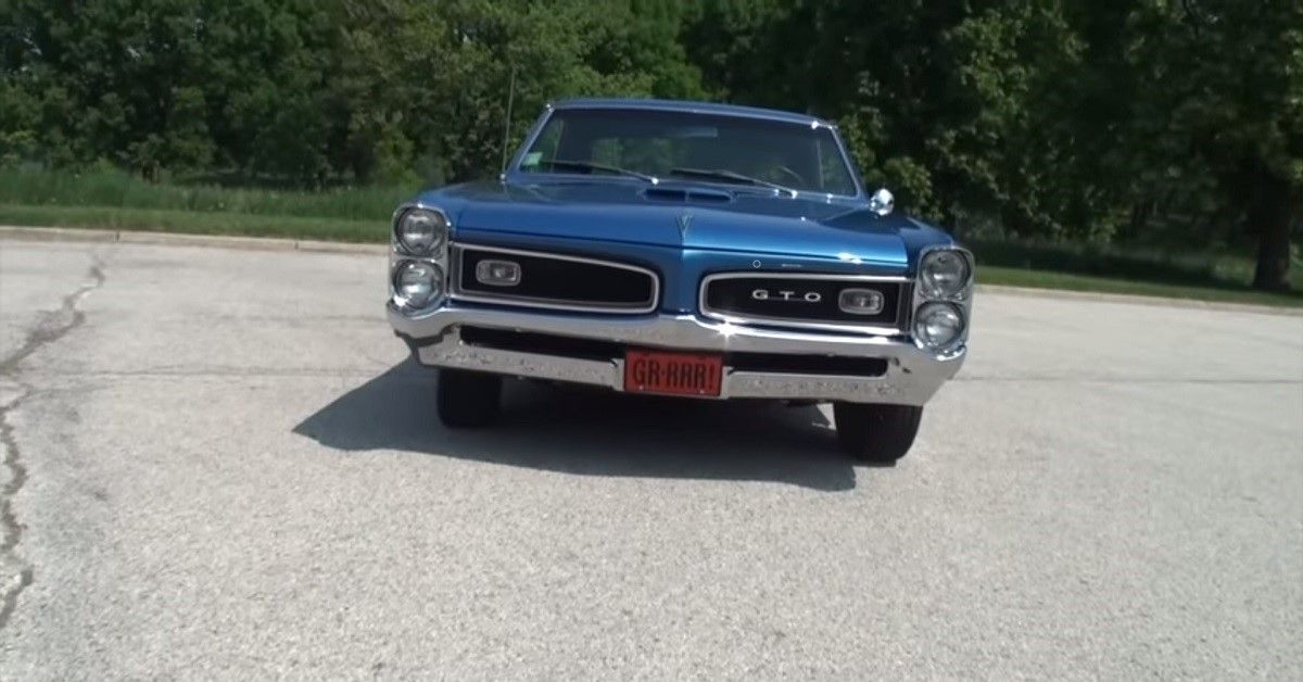 See The Time-Warp Version Of The Ultimate 1966 Pontiac GTO Tri-Power