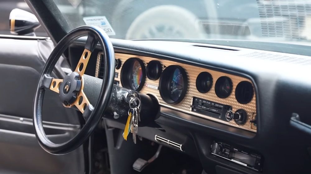 Dennis Collins Enjoys His Coffee With Pontiac Trans Am Donuts