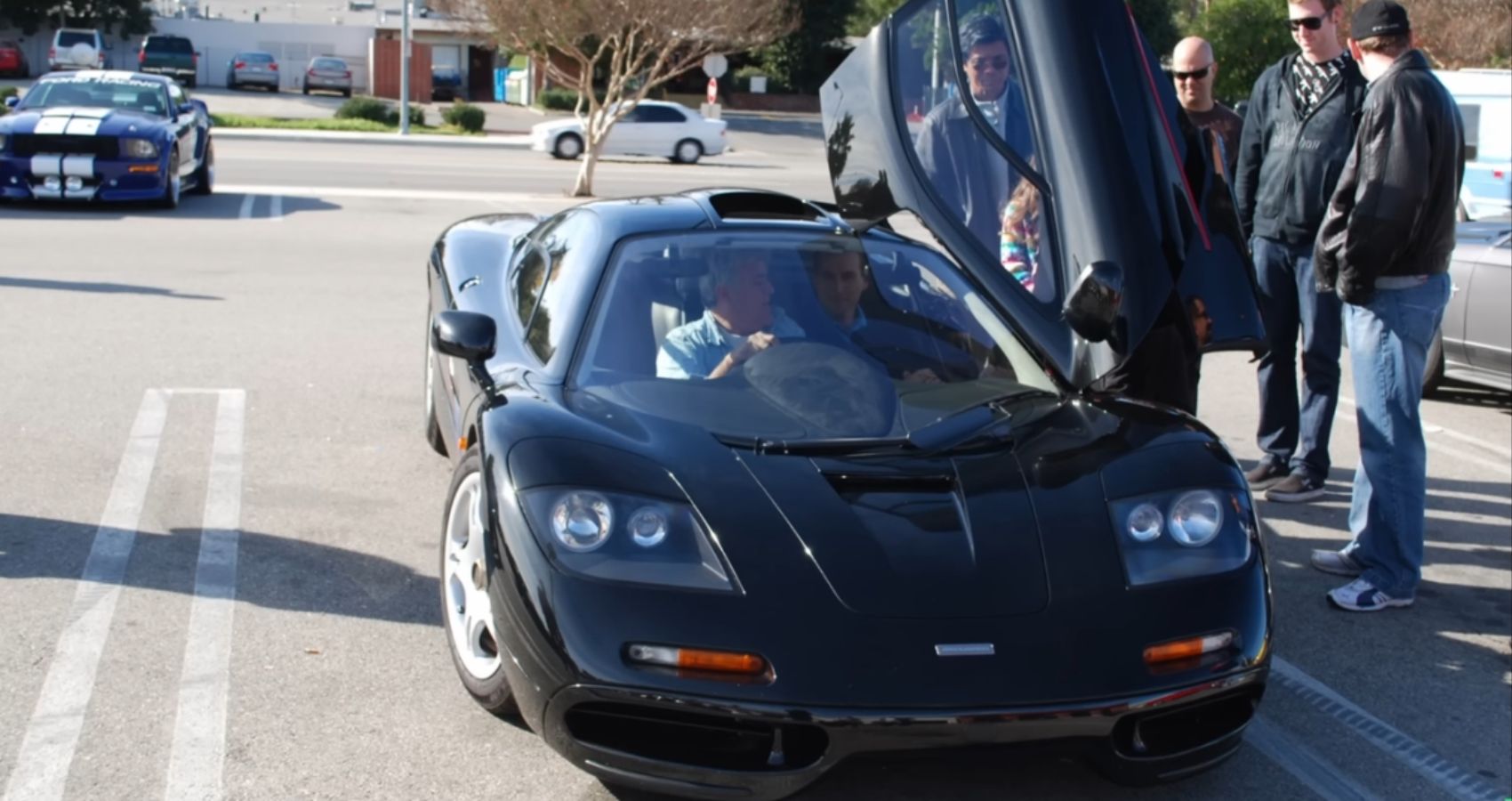 This Is What Happens When You Stumble Upon Jay Leno And His McLaren F1