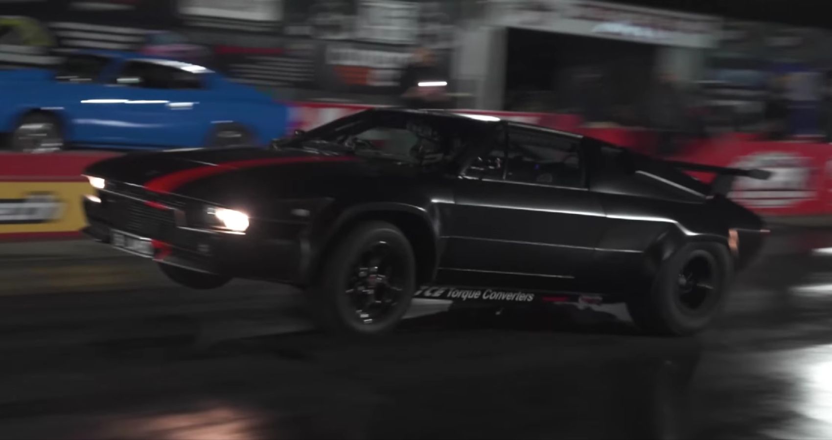This Turbo LS-Swapped Lamborghini Jalpa Pulls Wheelies And Devours ...