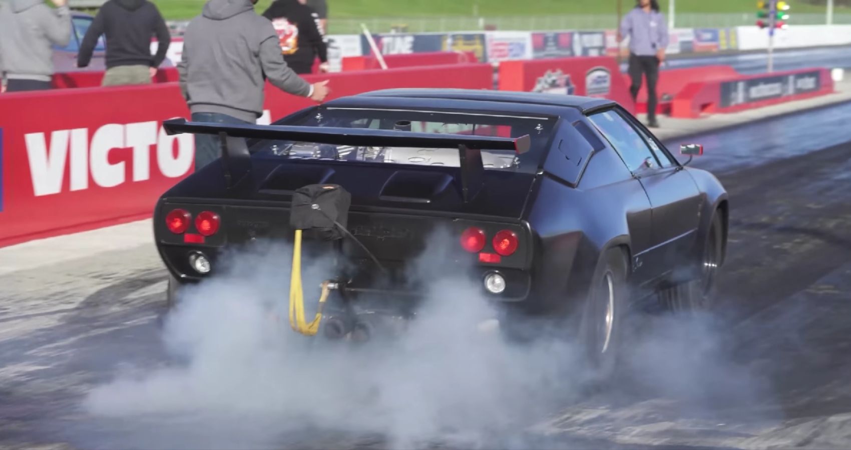 This Turbo LS-Swapped Lamborghini Jalpa Pulls Wheelies And Devours ...