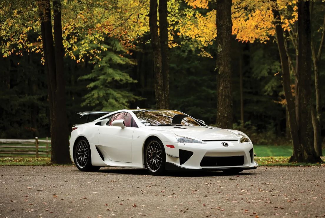 10 Most Expensive Lexus LFAs Ever Sold At Auctions