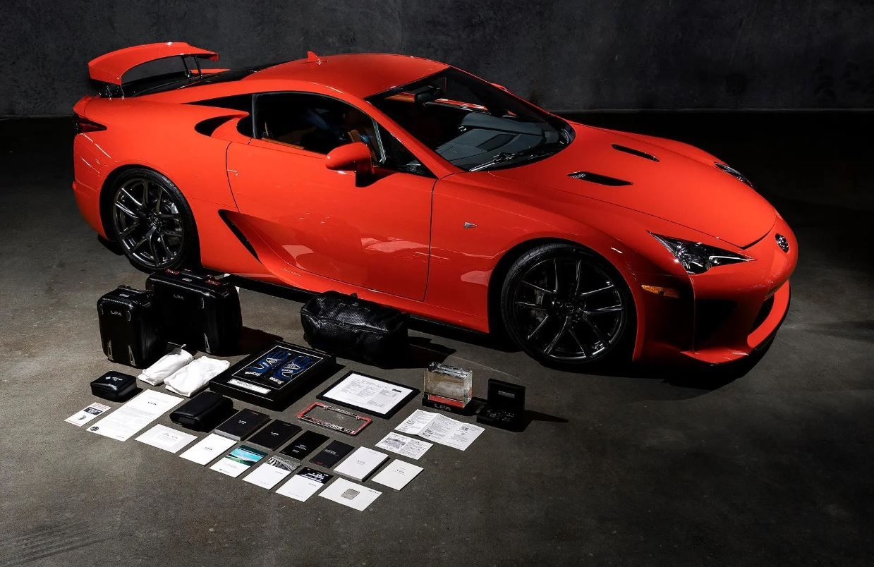 10 Most Expensive Lexus LFAs Ever Sold At Auctions