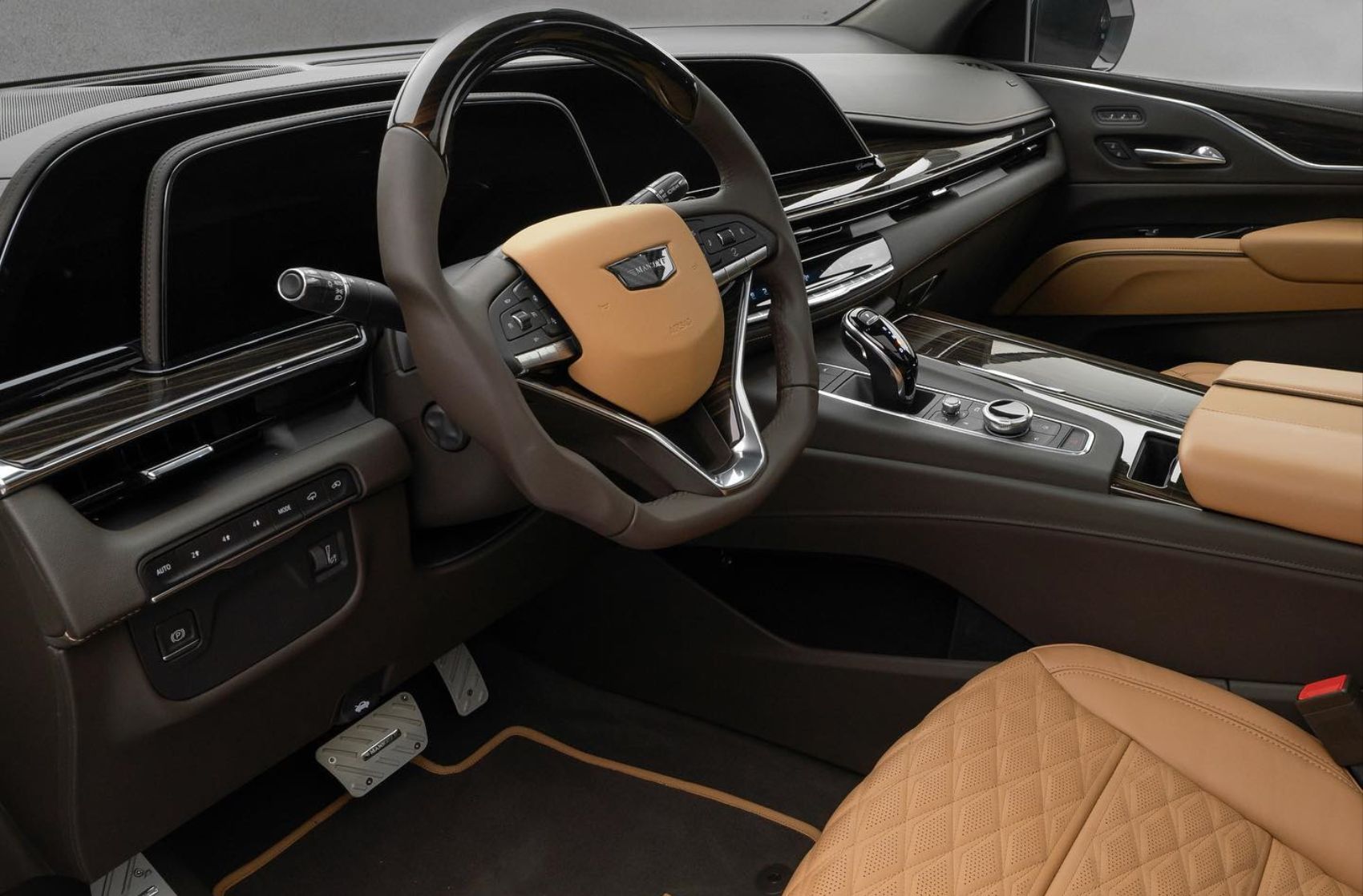 This Tuned Cadillac Escalade With The Mansory Treatment Gets Massive 26 ...