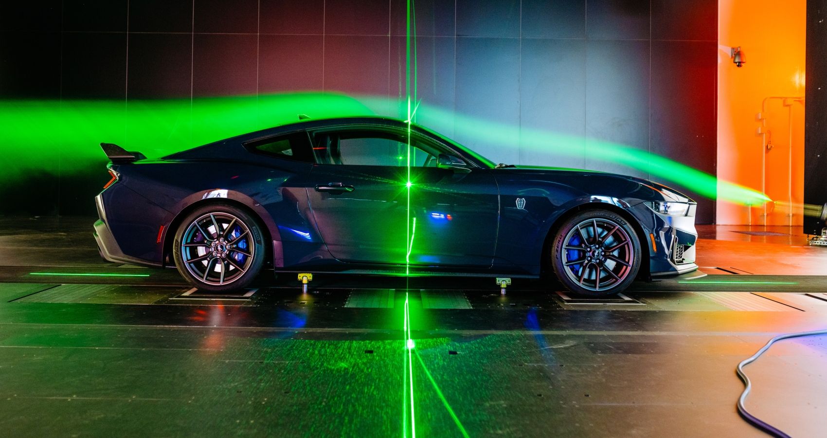 2024 Ford Mustang Dark Horse GT3 Development Gets A Rolling Road Wind Tunnel