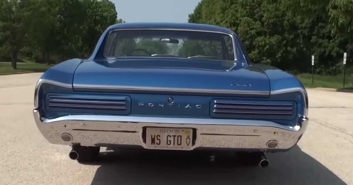 See The Time-Warp Version Of The Ultimate 1966 Pontiac GTO Tri-Power