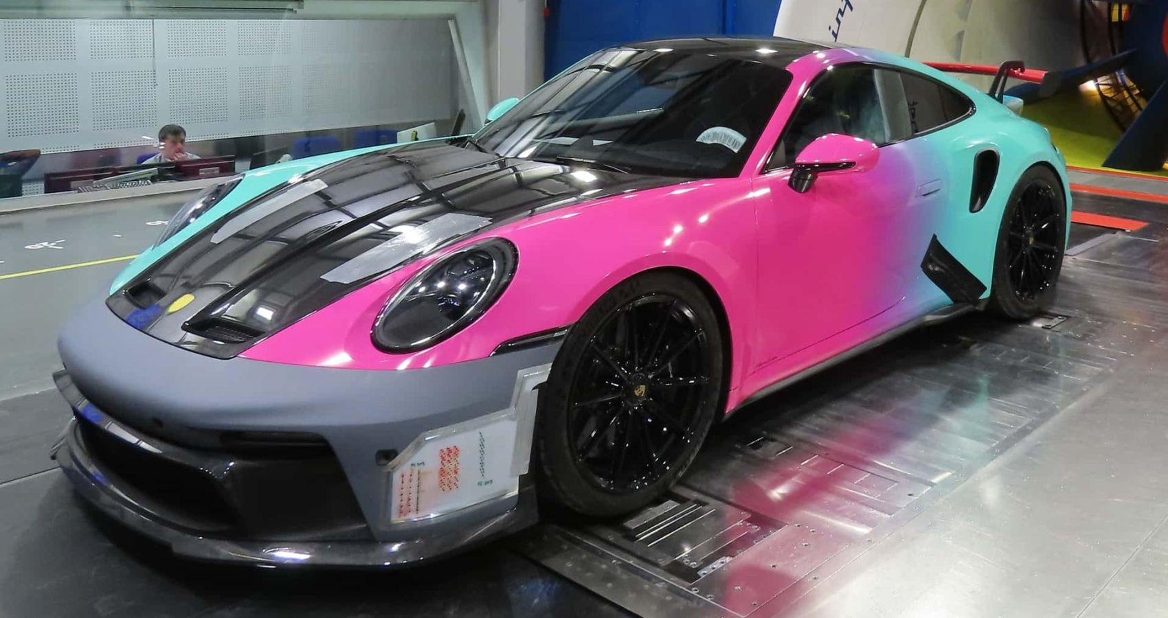 Don’t Let The Bright Colors Of This Custom Porsche 911 Turbo Fool You