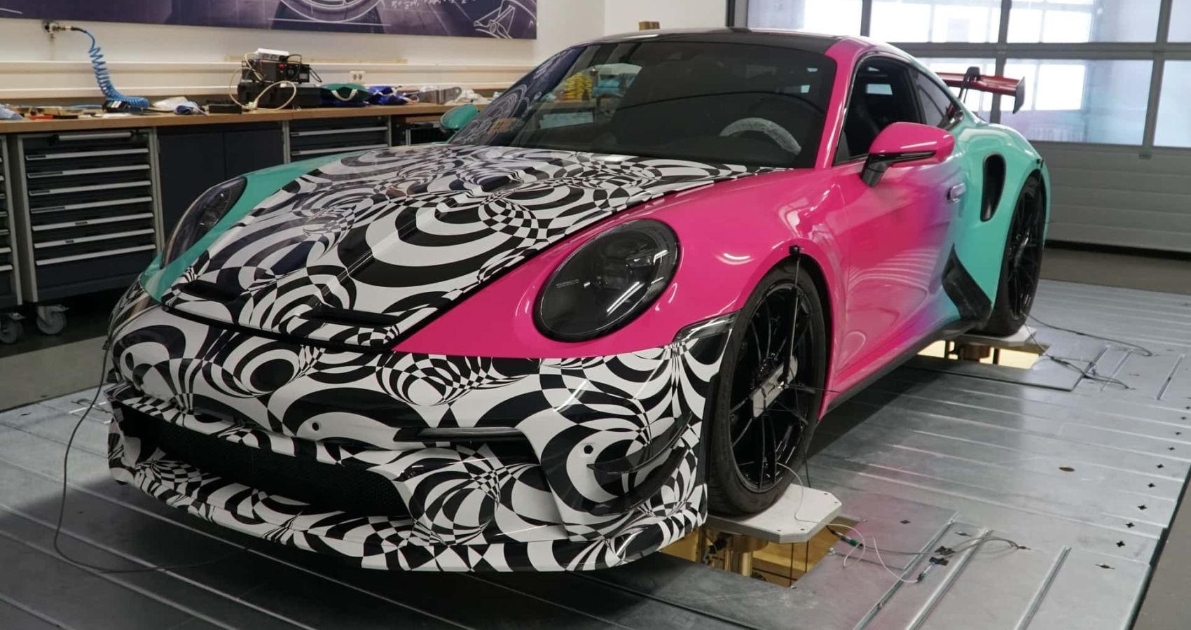 Don’t Let The Bright Colors Of This Custom Porsche 911 Turbo Fool You