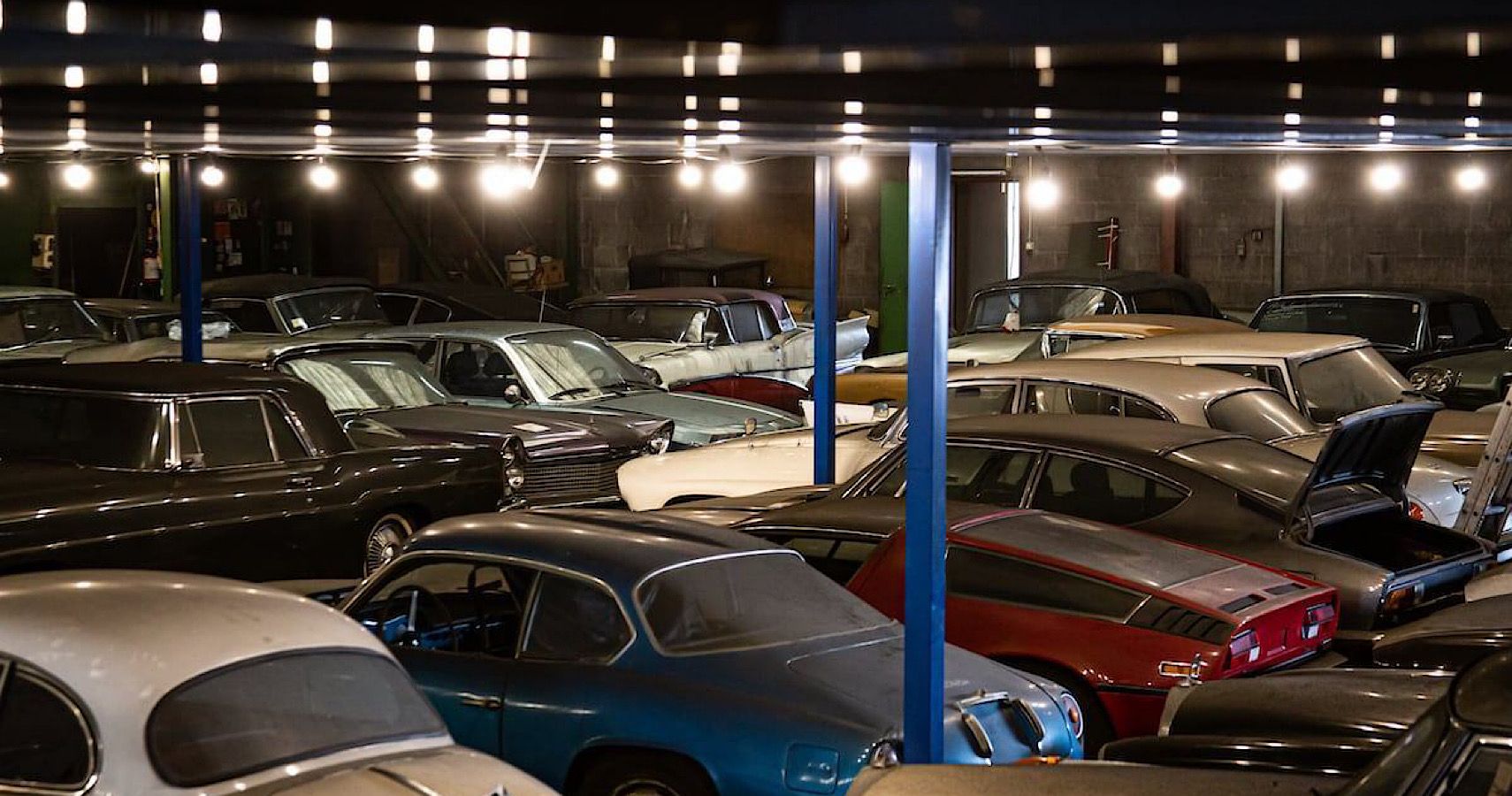 The Stunning 230-Car Collection Someone Secretly Hid In A Church For 40 ...