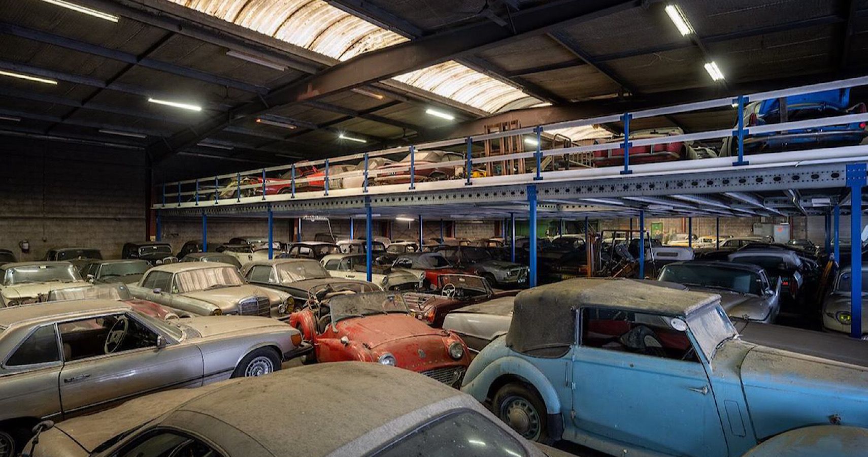 The Stunning 230-Car Collection Someone Secretly Hid In A Church For 40 ...