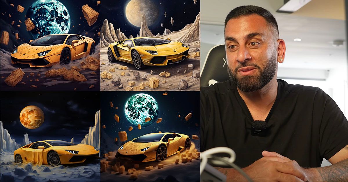 Lamborghini Owner Lets A.I. Wrap His Car And The Results Speak For ...