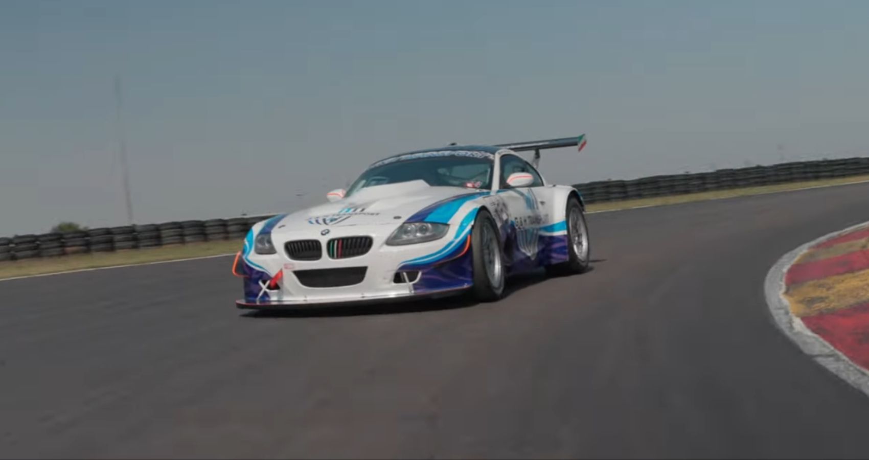 This Is What Happens When You Put A NASCAR Engine In A BMW Z4