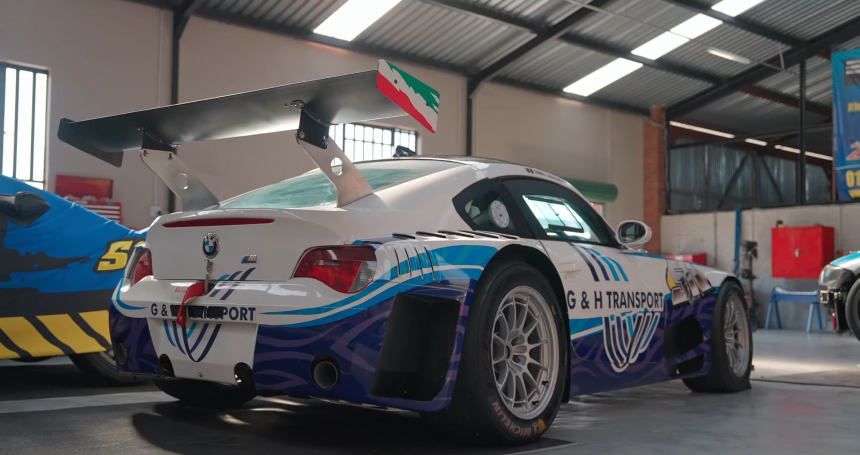 This Is What Happens When You Put A NASCAR Engine In A BMW Z4