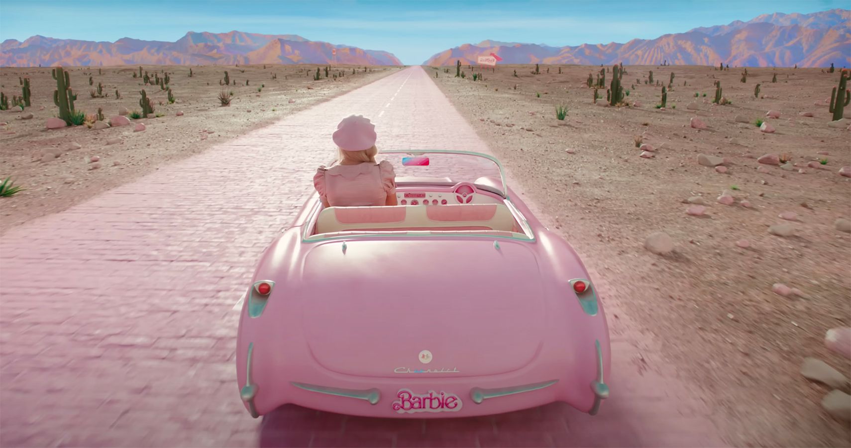 Find Out If Barbie’s Pink Chevrolet In Upcoming Movie Is A Real C1 Corvette