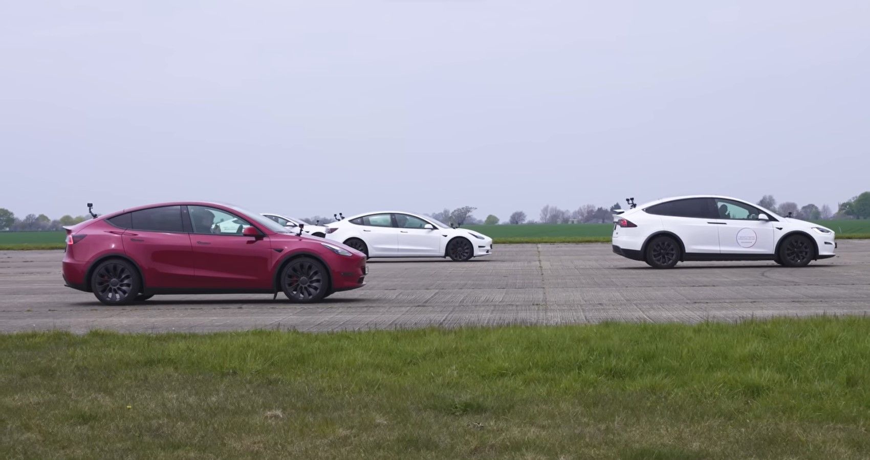 S-3-X-Y: This Definitive All-Tesla Drag Race Of The Fastest Tesla ...