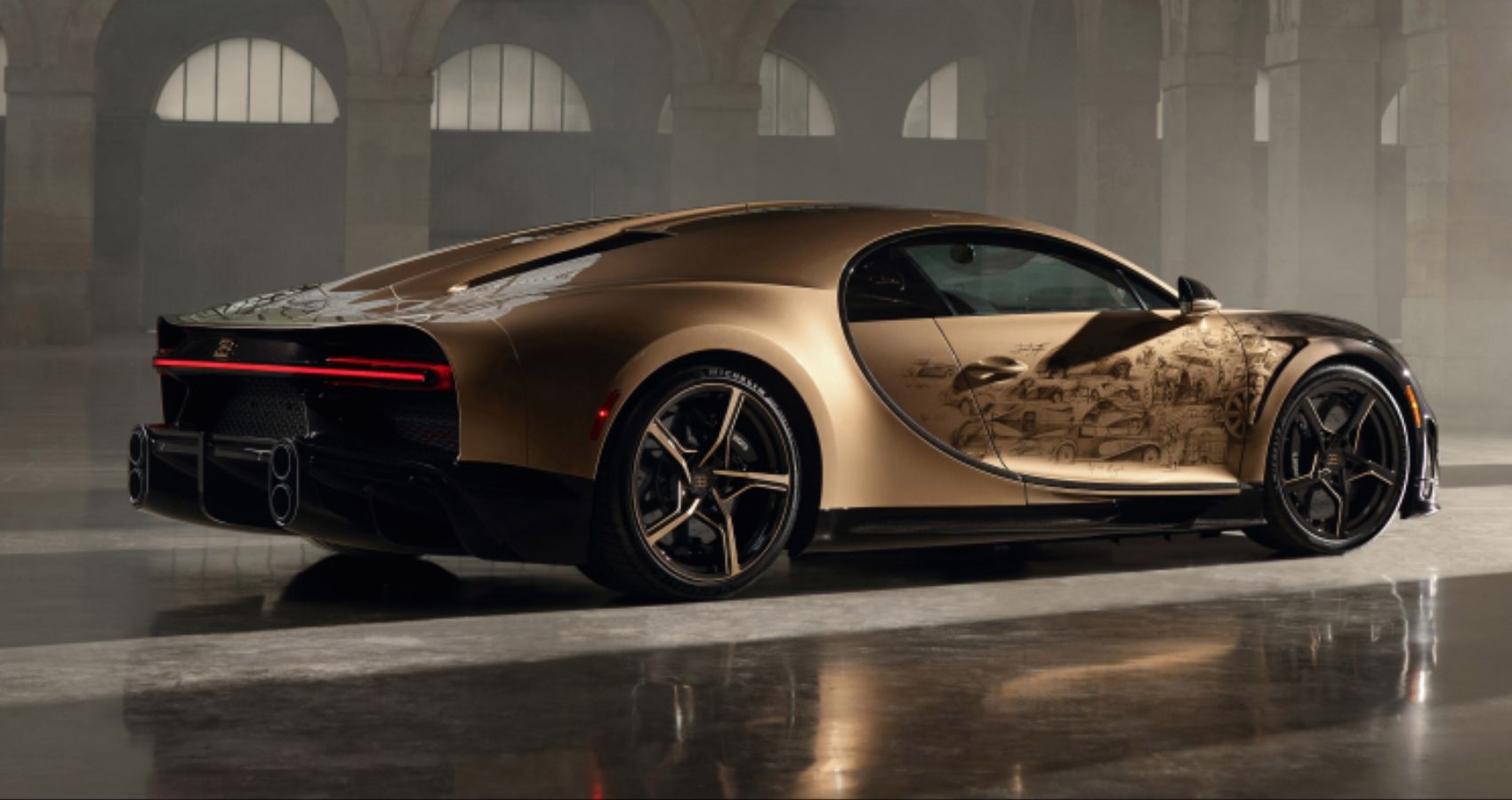 Bugatti’s Latest Bespoke Chiron Is A Hand-Drawn Masterpiece