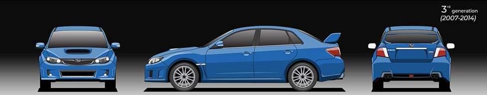 Subaru WRX Generations: How The AWD Sports Car Evolved Over Time