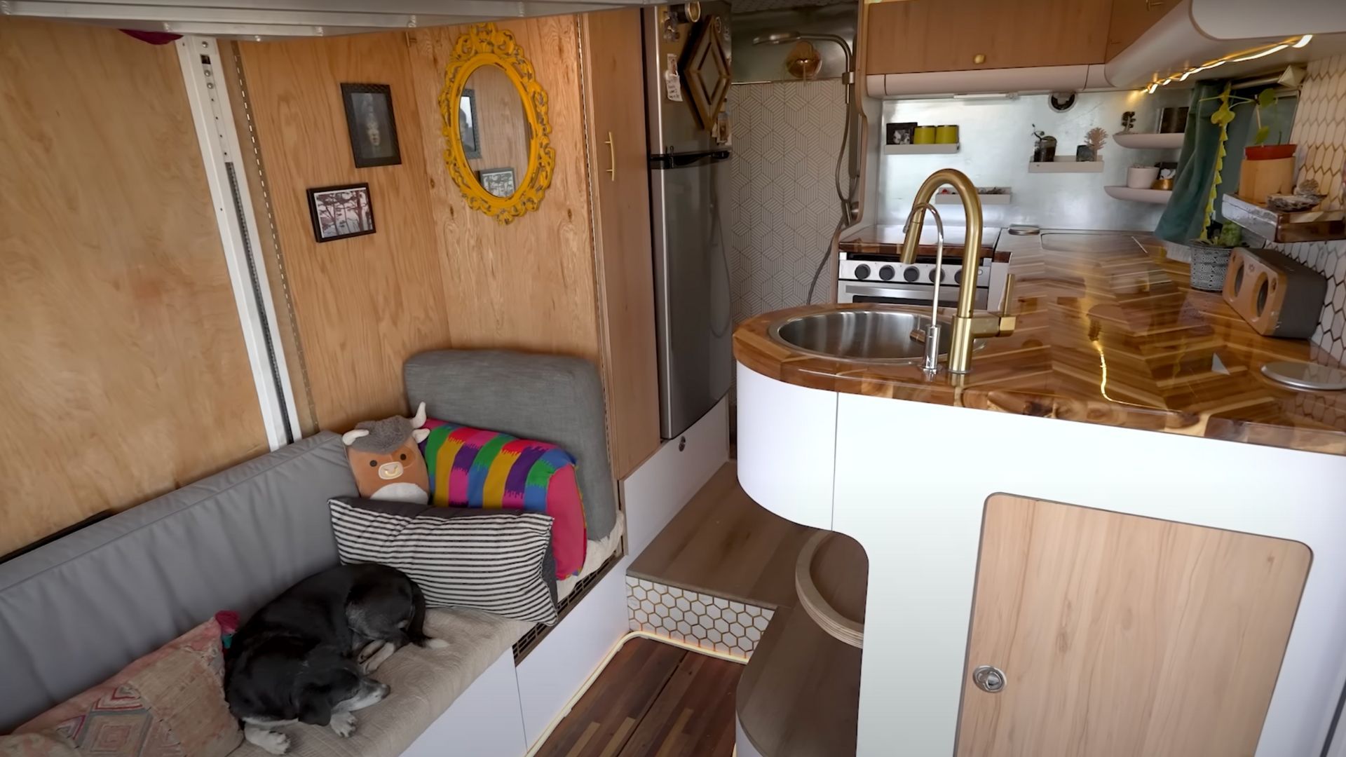 Check Out This 4x4 Box Truck Offering A Spacious Studio Apartment On Wheels