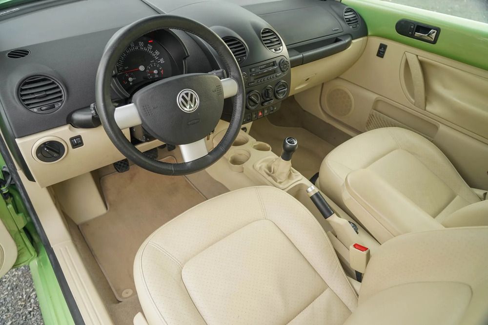 Girly Beetle Convertible Interior