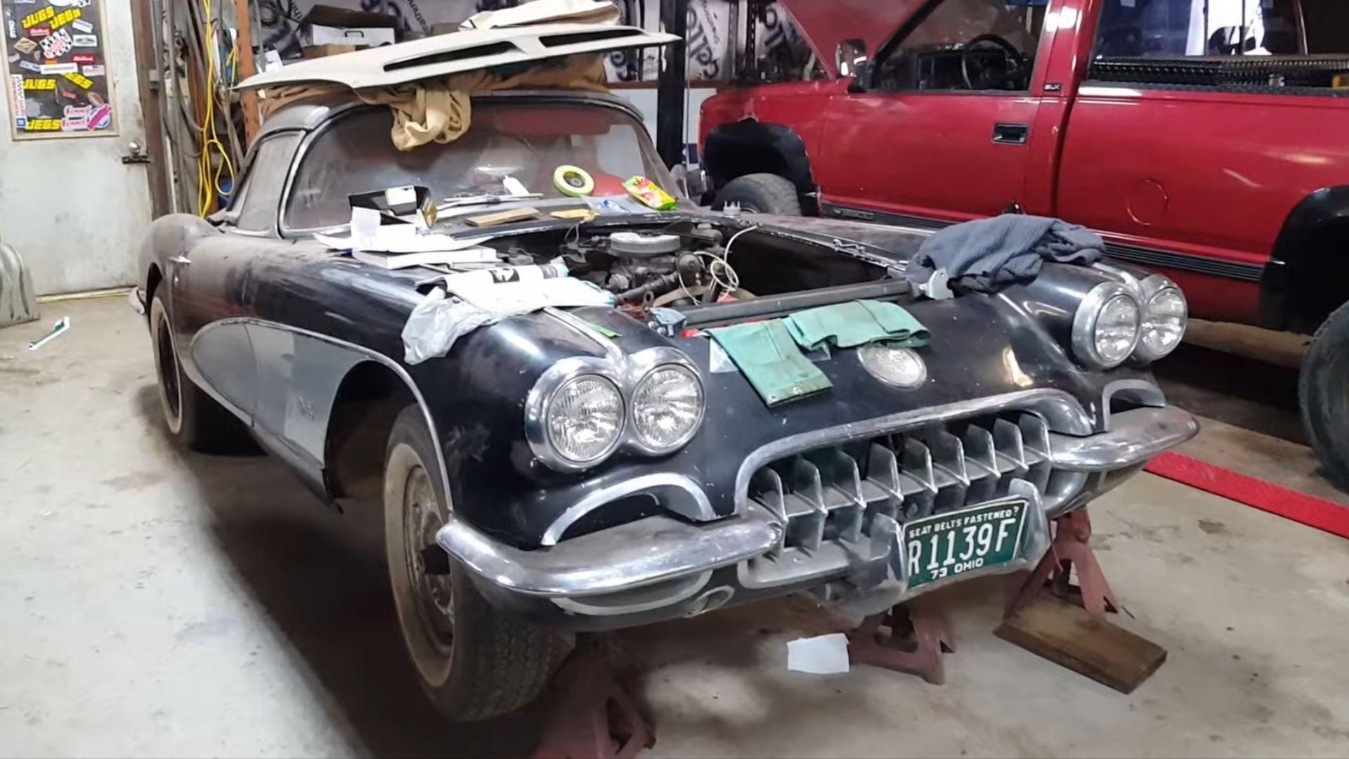 1960 Chevrolet Corvette Found In Barn For Over 50 Years, Returns To ...