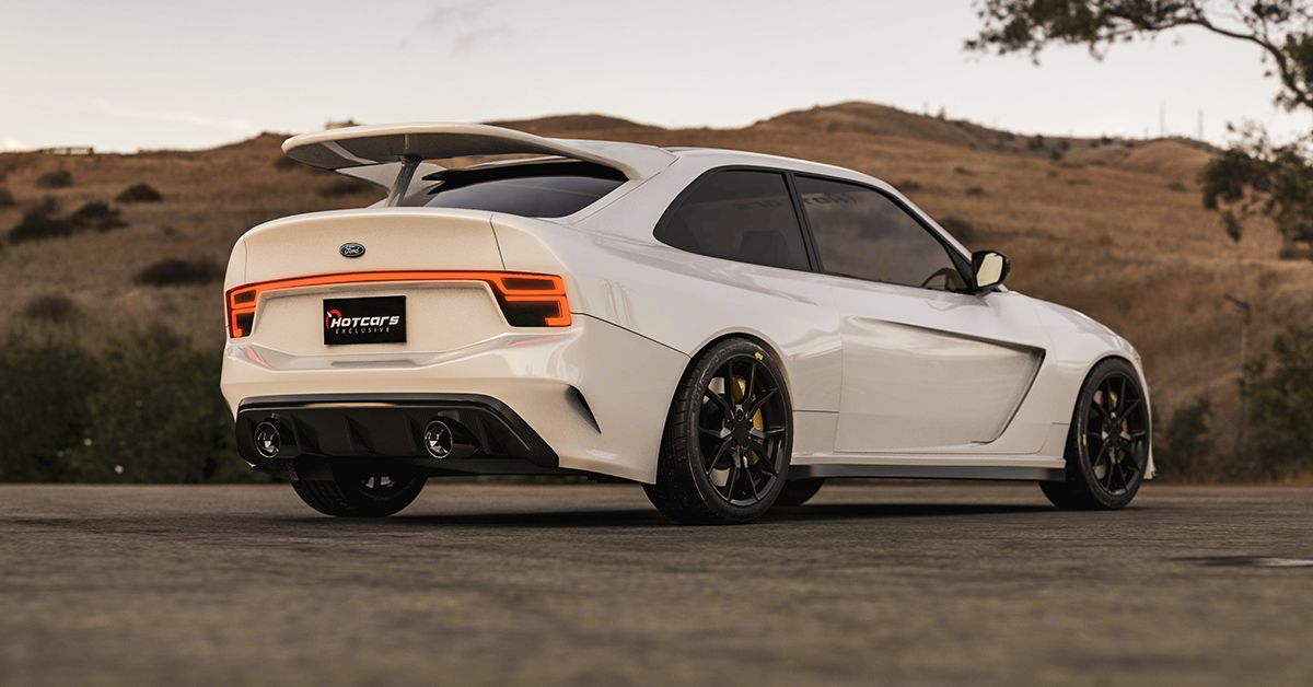 Our Striking Render Reimagines The Ford Escort Cosworth For The Modern Era
