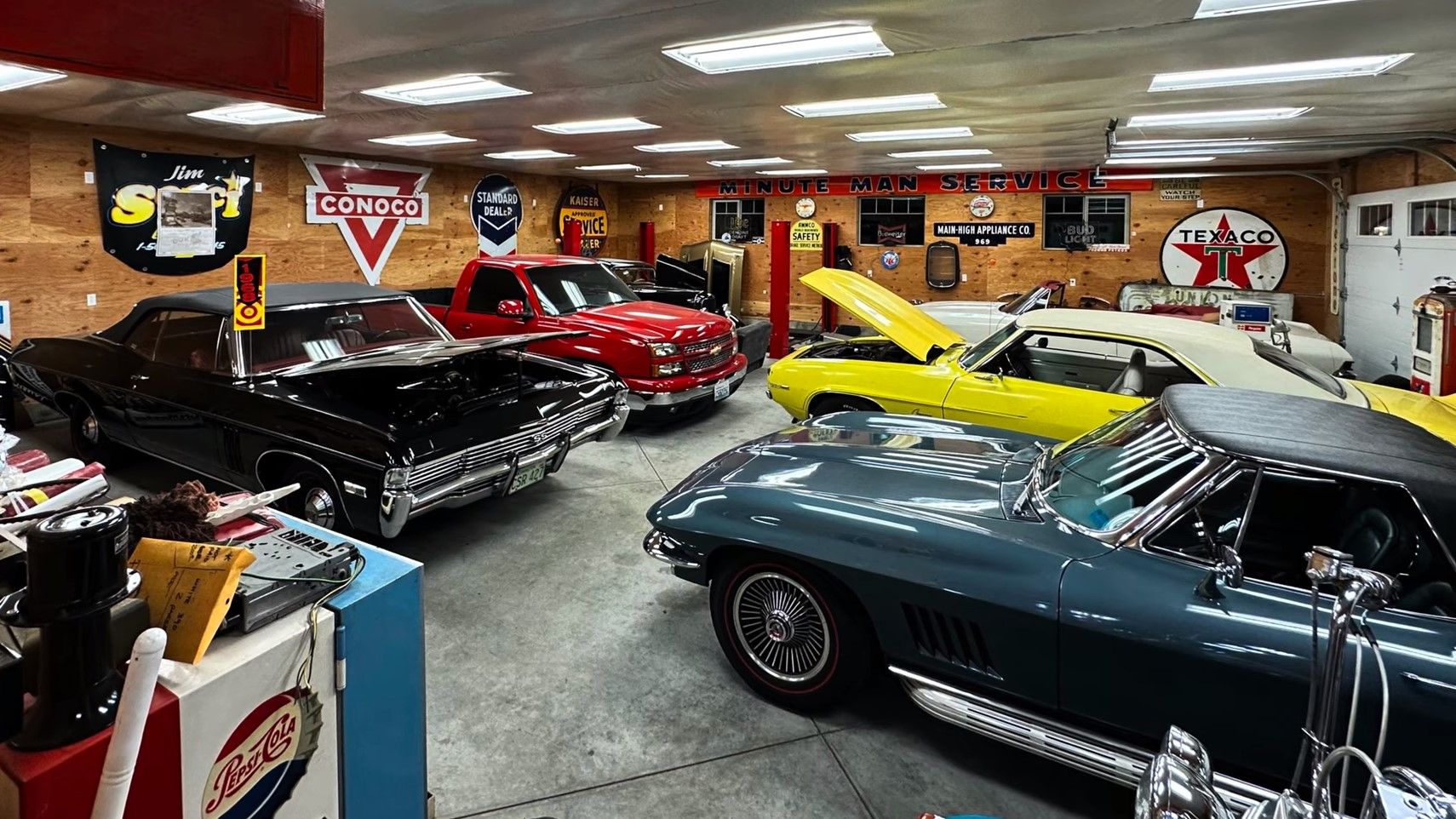 Garage Queens And Daily Drivers: See The Ultimate Personal Collection Of Classic Muscle Cars