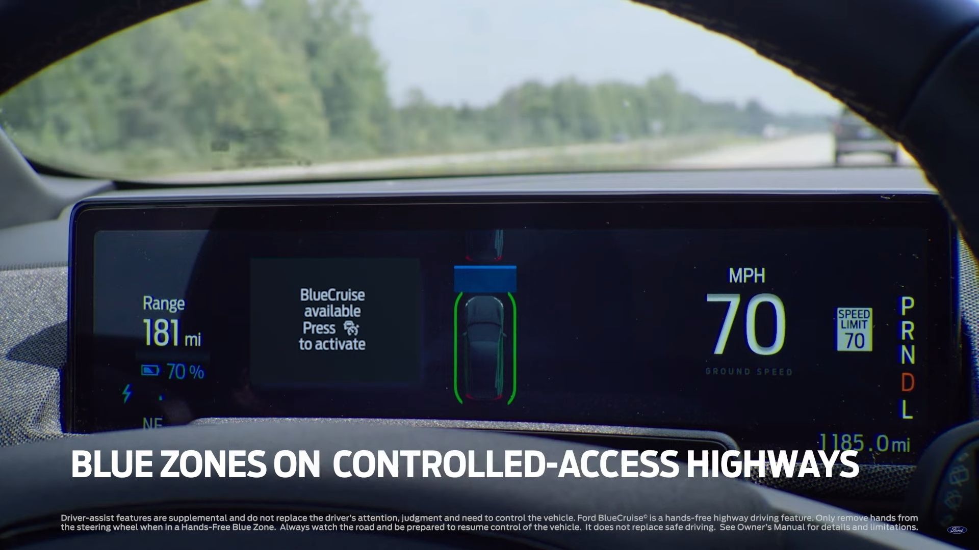 Ford Looks To Take On Tesla With Their Own Self Driving Mode, BlueCruise