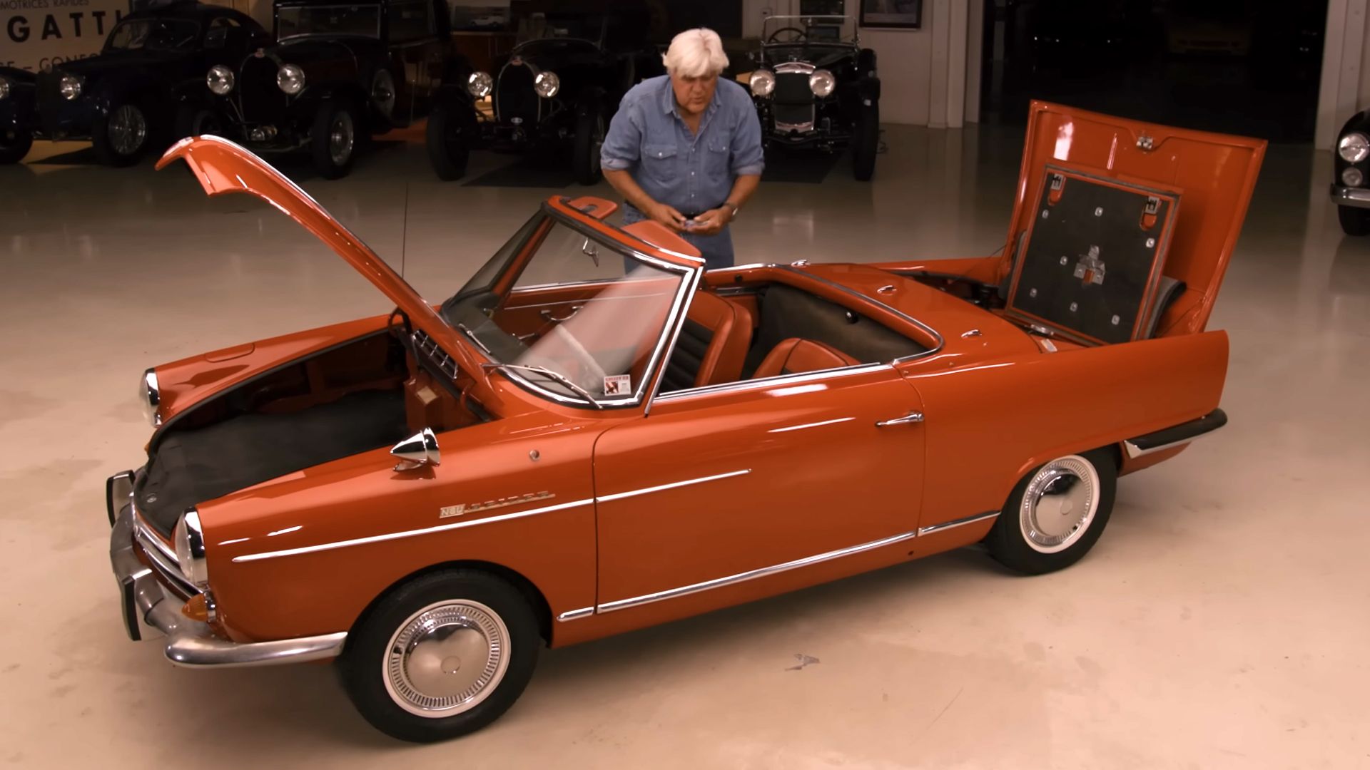The 1966 NSU Spider-The First Wankel-Engine Car- Hidden in Jay Leno's ...