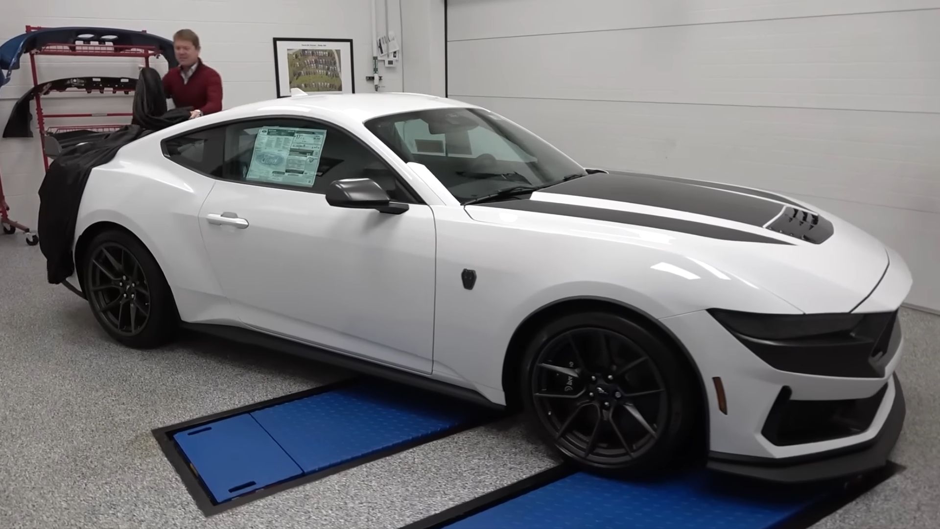 British Collector Passionate About Ford Mustangs Imports Dark Horse ...