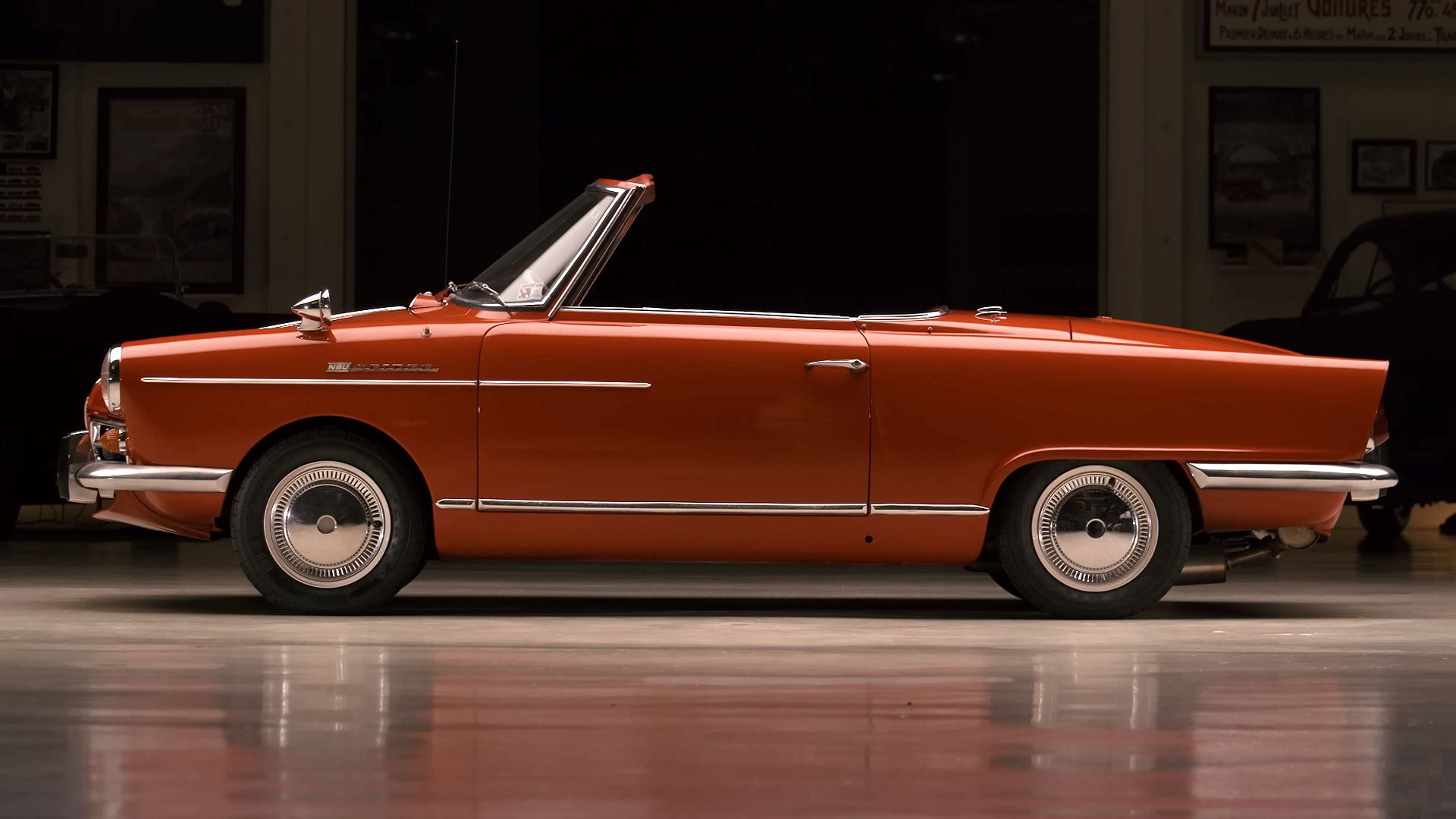 The 1966 NSU Spider-The First Wankel-Engine Car- Hidden in Jay Leno's ...