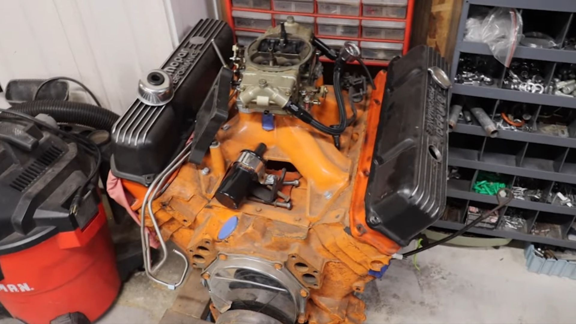 1967 Dodge Coronet Gets Ready For New Hemi Heart Transplant