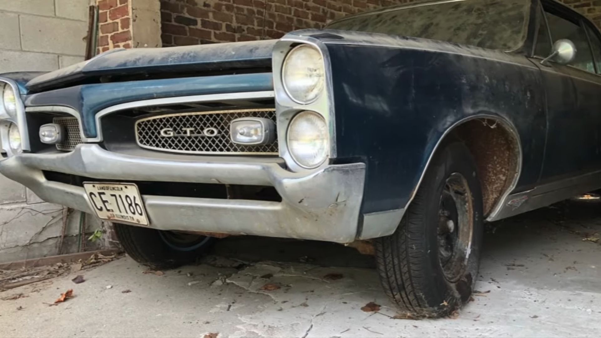 1967 Pontiac GTO Sat Since 1977, New Owner Determined To Return It To ...