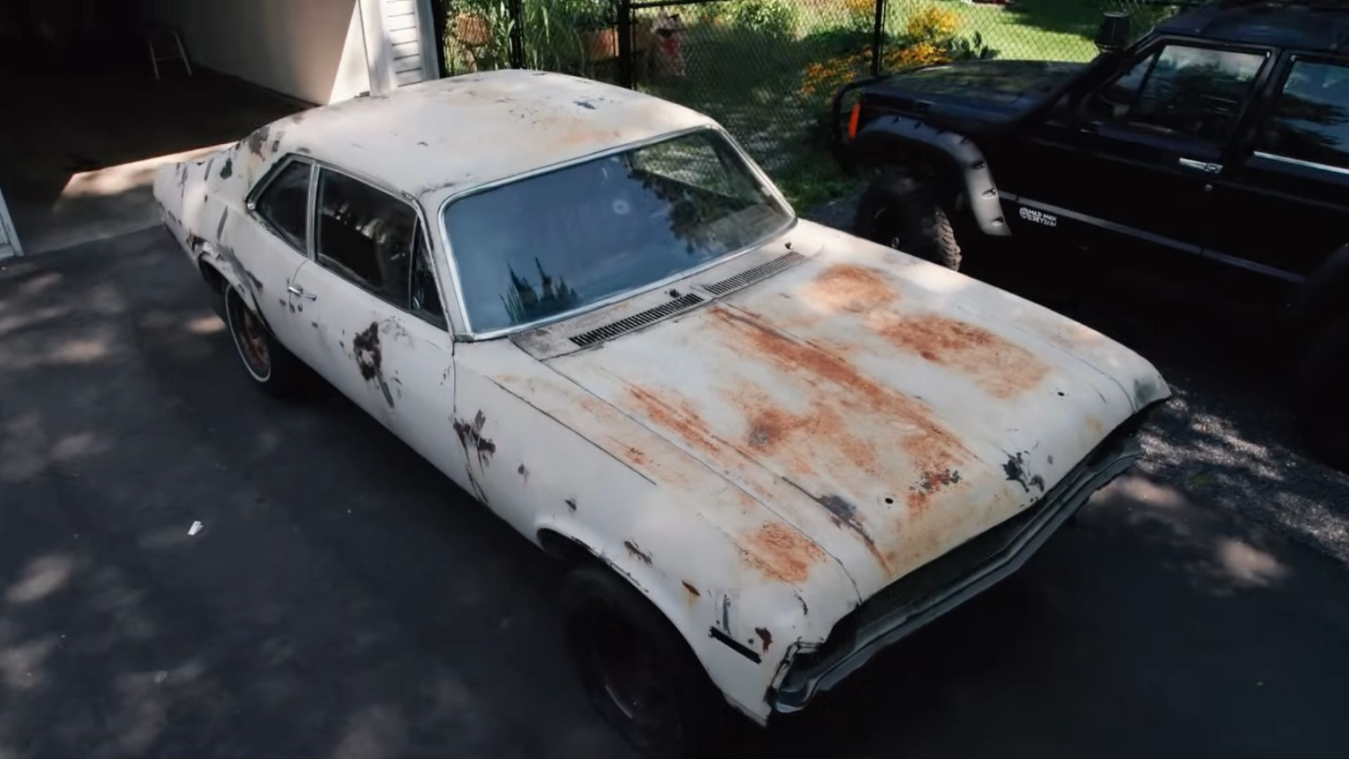 How This 1971 Chevy Nova Barn Find Begins Its Journey From Rusted To ...