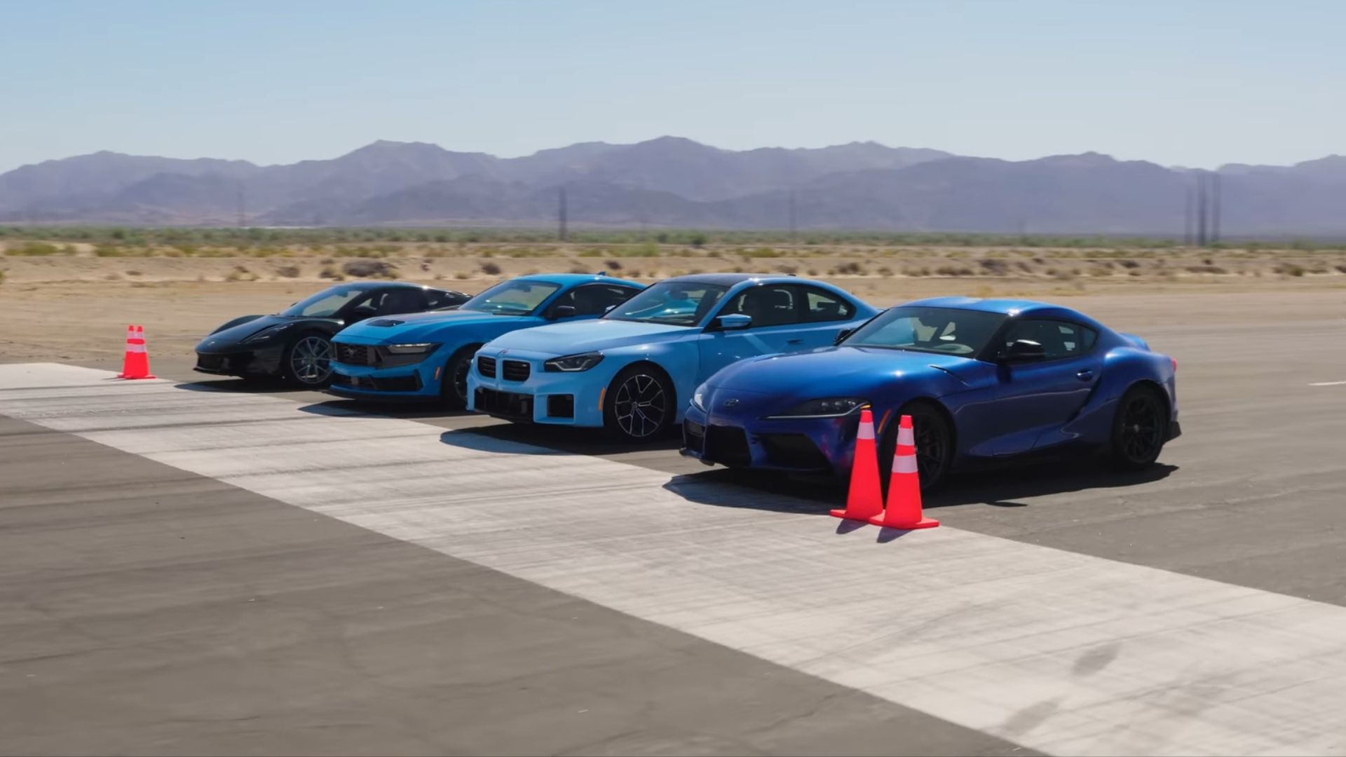 2024 Ford Mustang Dark Horse Battles 5 Of Its 2-Door Rivals In An Epic ...