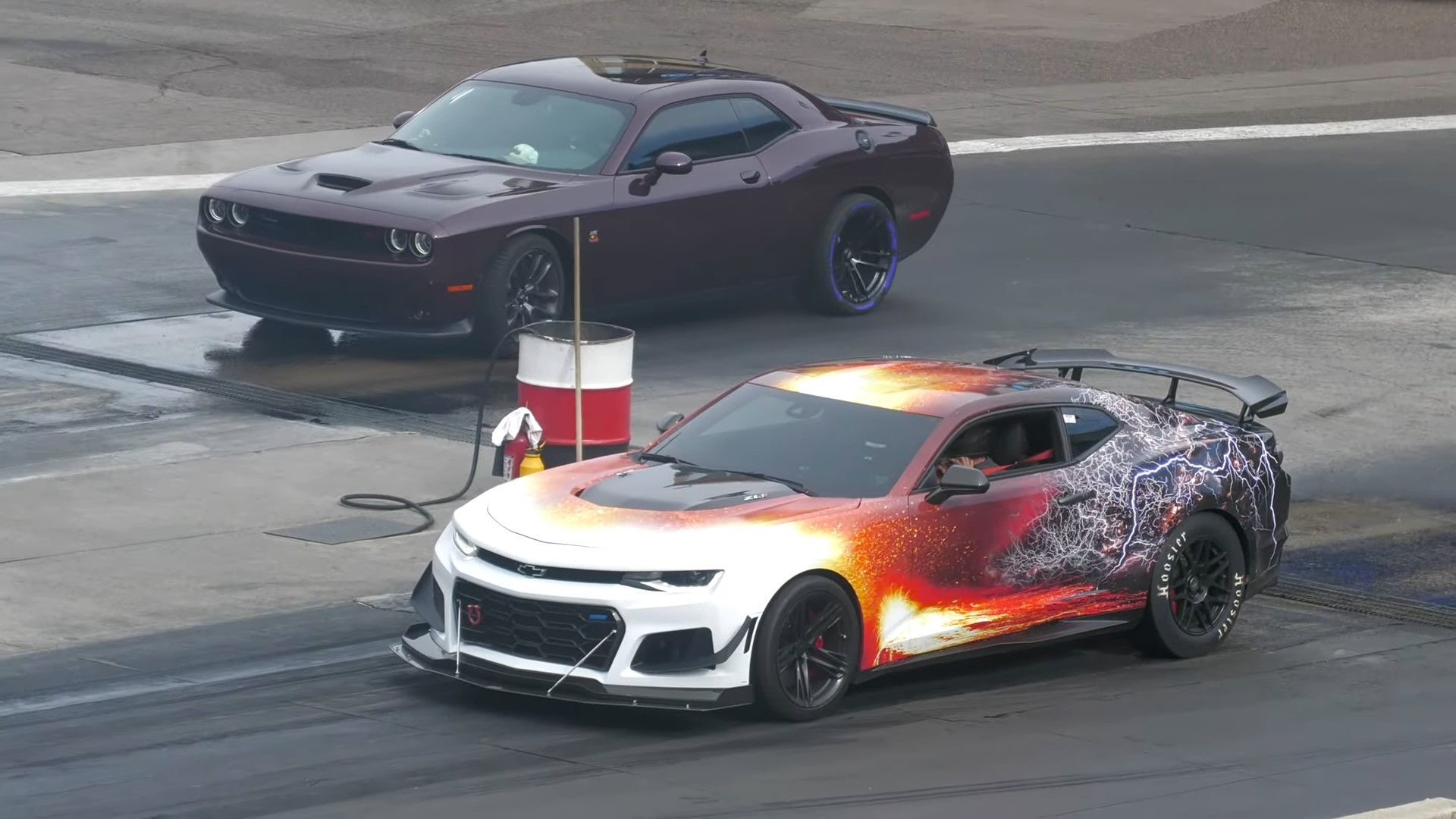 Chevrolet Camaro ZL1 Dominates Charger Hellcat Redeye And Challenger ...