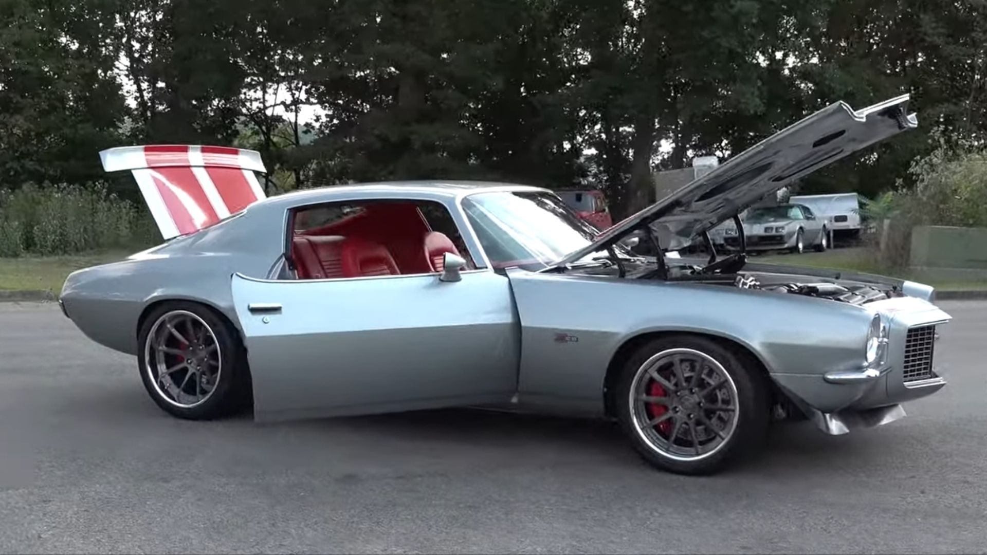 Red Red Whine: 1970 Chevrolet Camaro Packs Supercharged LS2 And ...