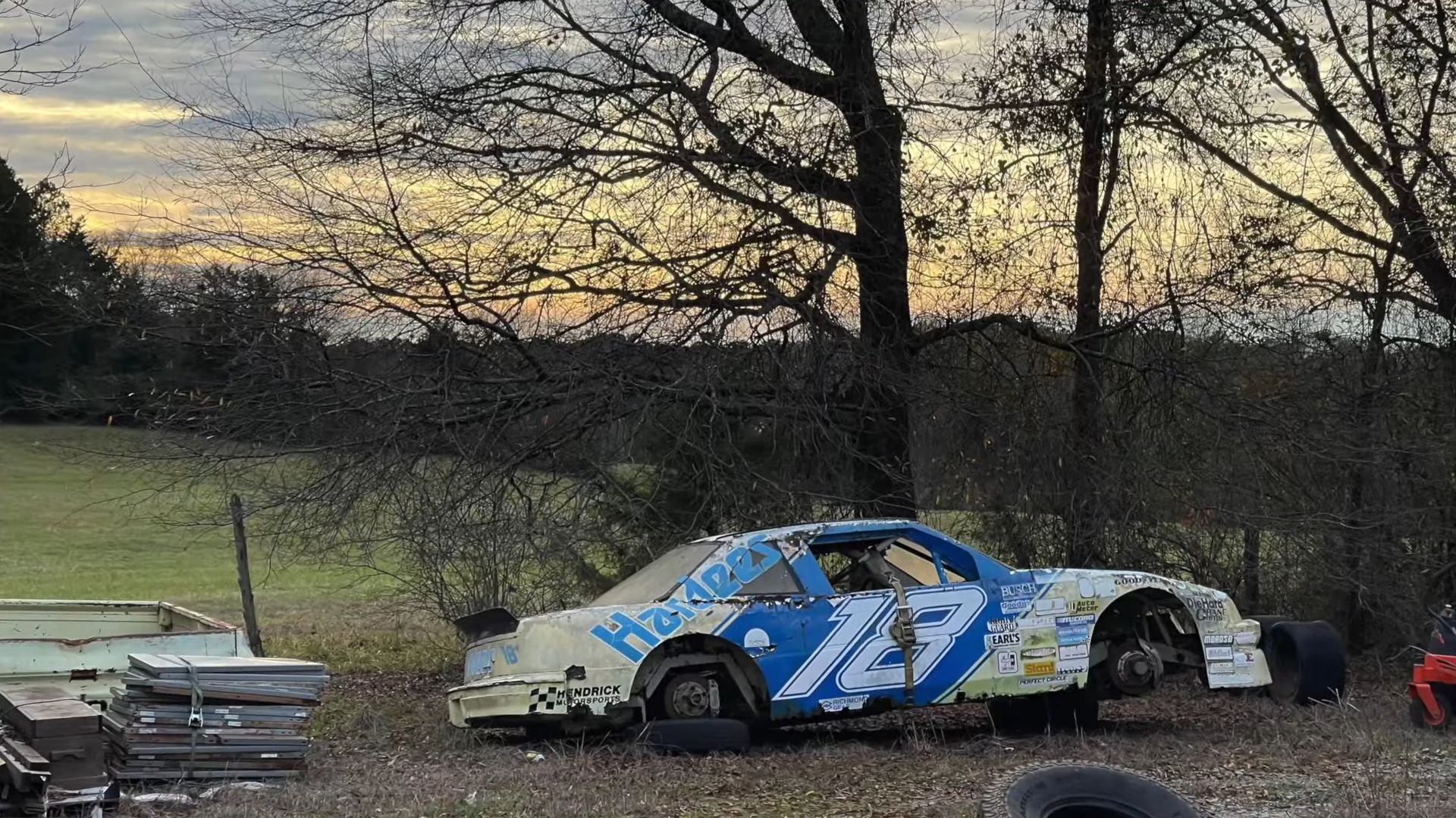 Days Of Thunder Crew Member Helps Save Abandoned Movie Cars