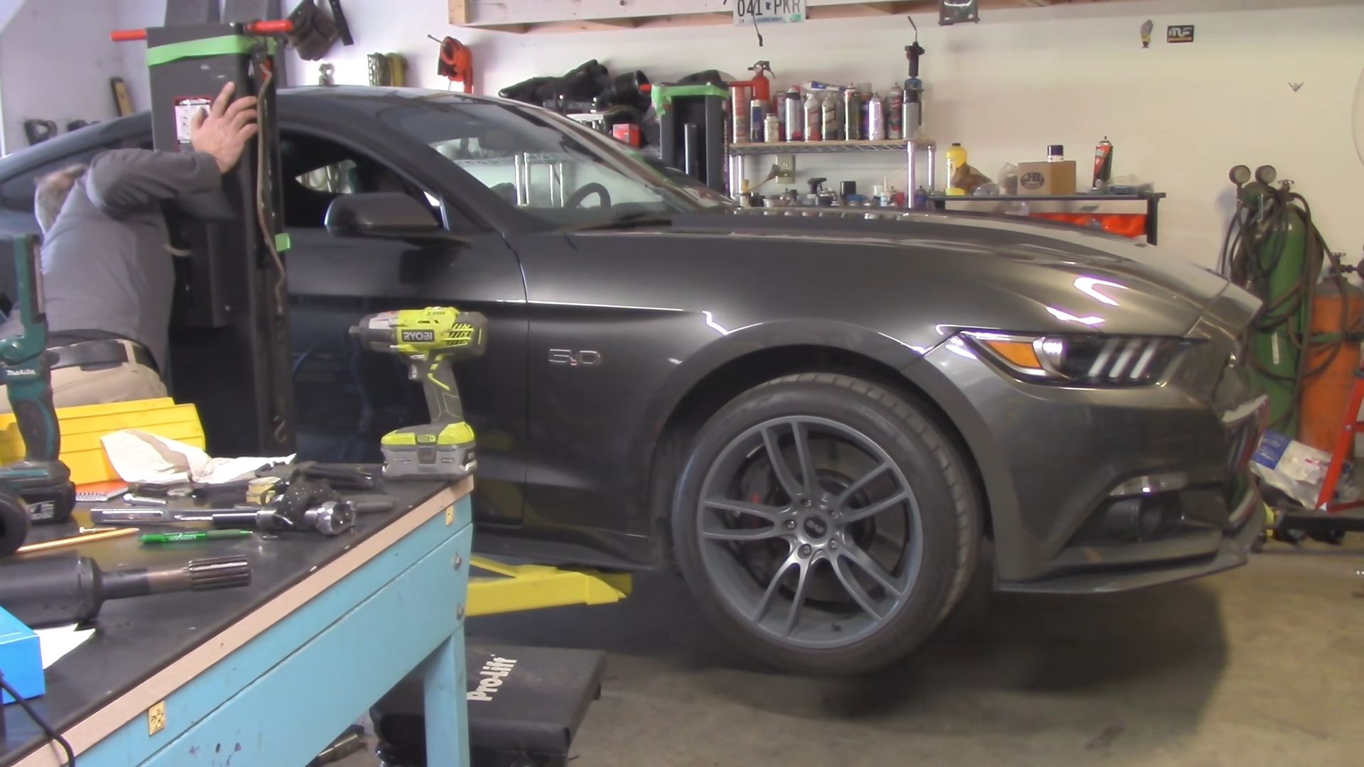 The Story Behind The World's First All Wheel Drive S550 Ford Mustang