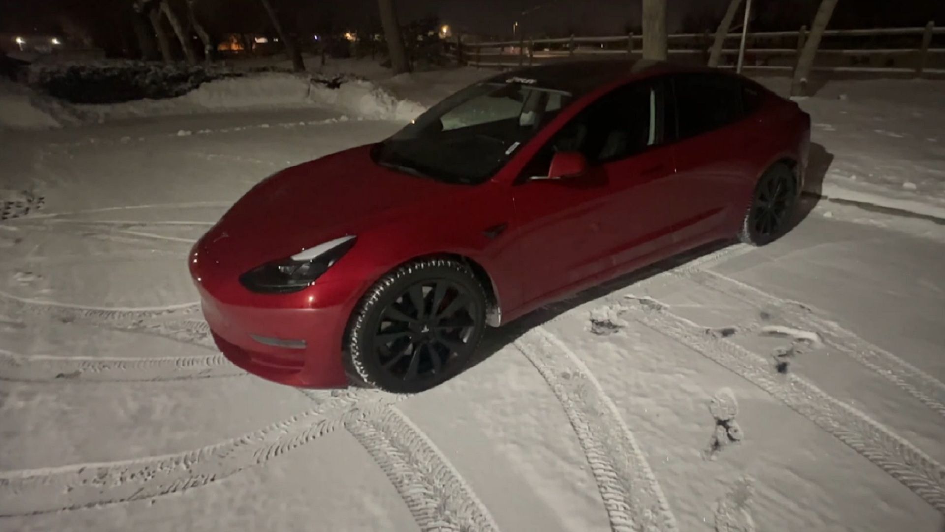 This Is How Much Winter Weather Shortens The Range In The Tesla Model 3