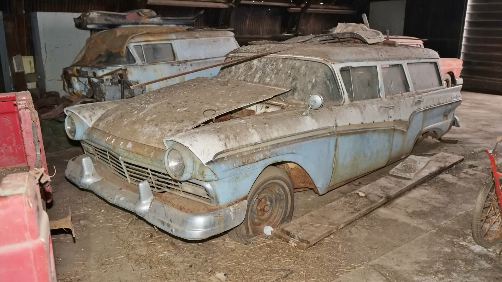 Collection Of Rare Fords Awaits Rescue In Illinois Enclosure