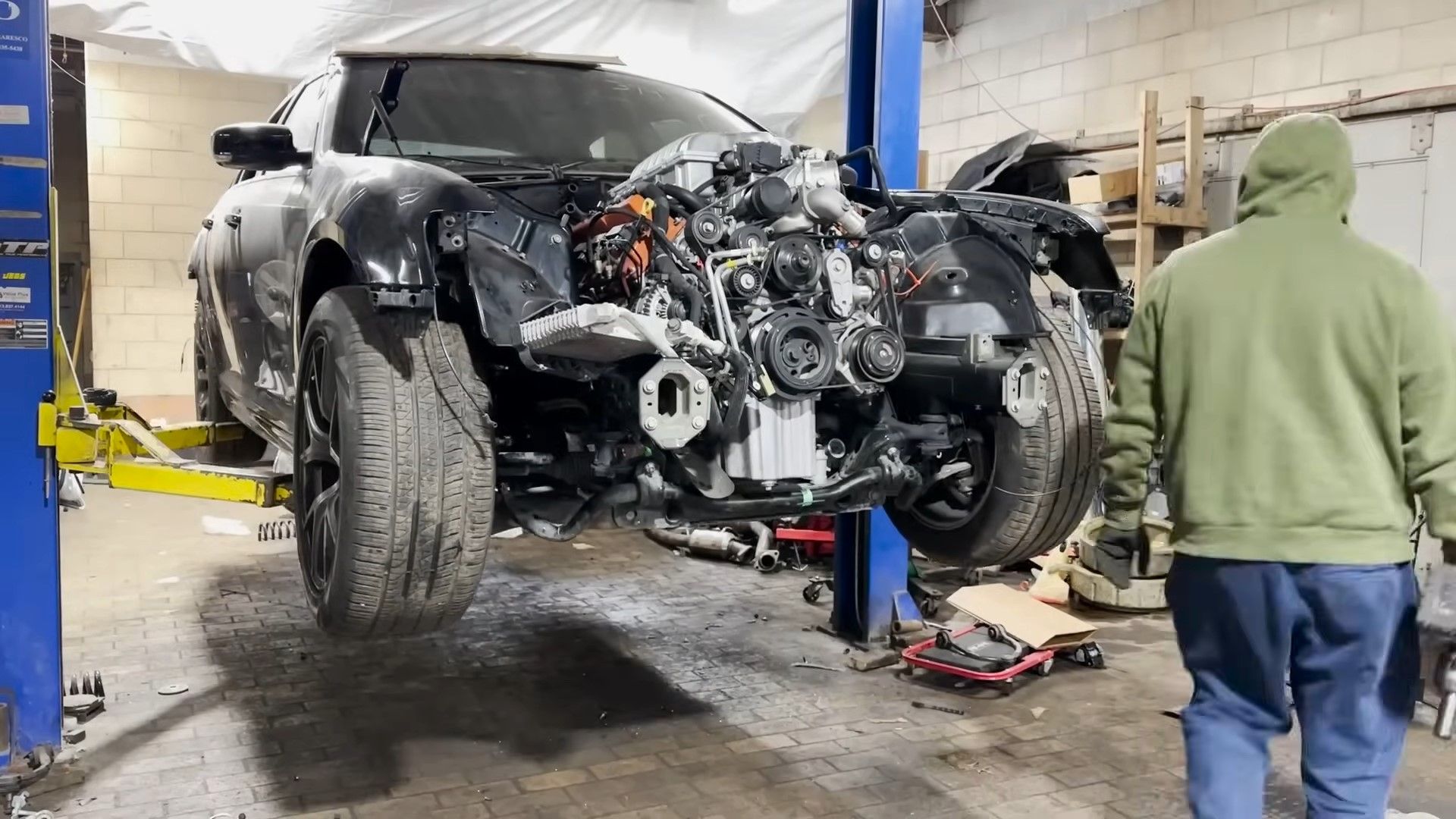 Mechanic Attempts World's First AWD Chrysler 300 "Demon 170"
