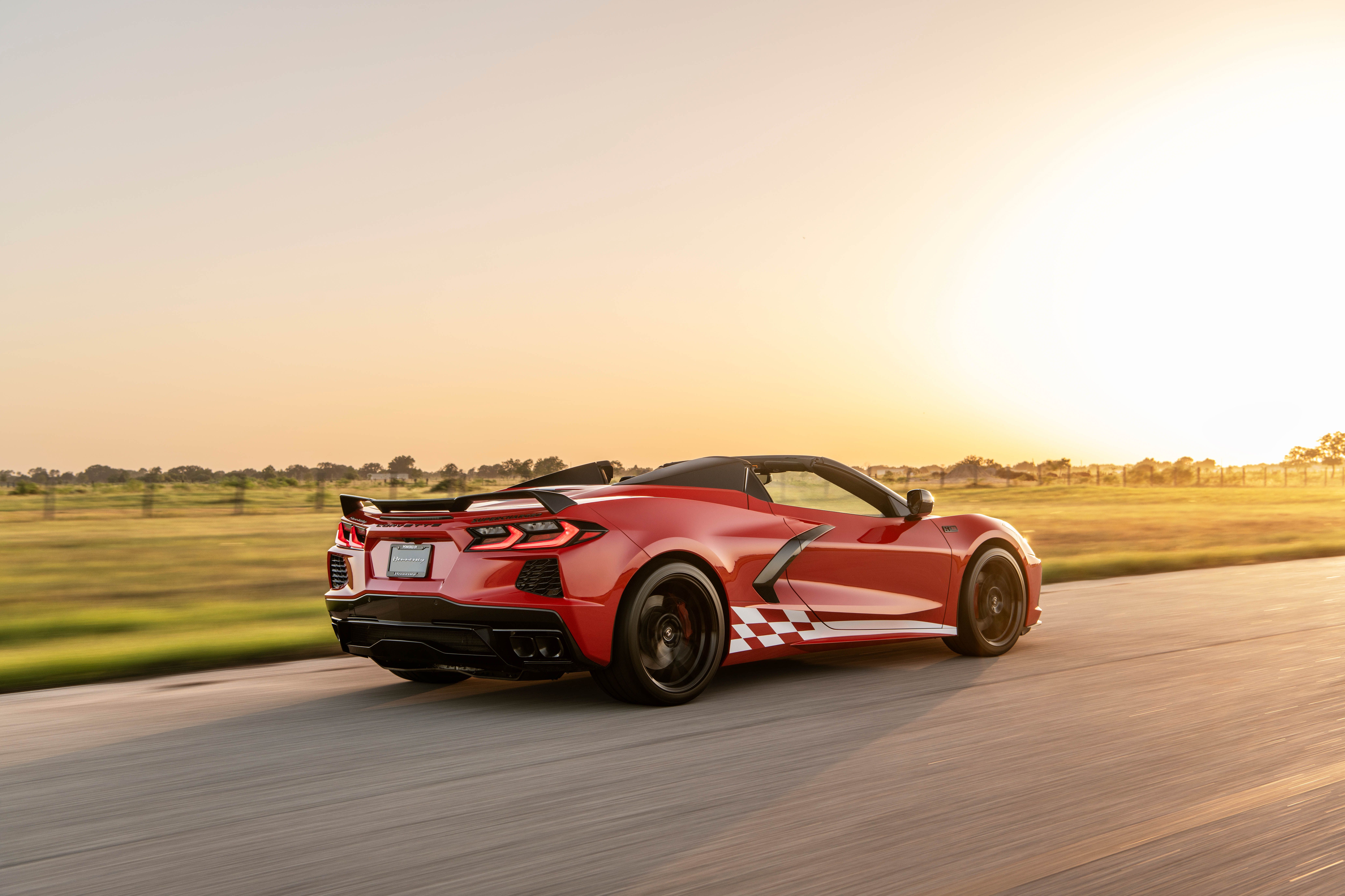 Hennessey Outmuscles Z06 With 708-HP C8 Chevy Corvette Convertible
