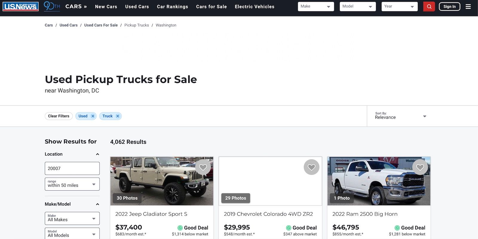 Here's The 10 Best Places For Your Next Used Truck Purchase