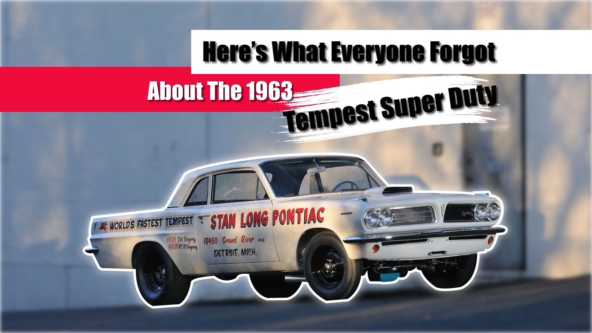 The Fastest Muscle Car Of The '60s: 10 Things Everyone Forgot About The ...