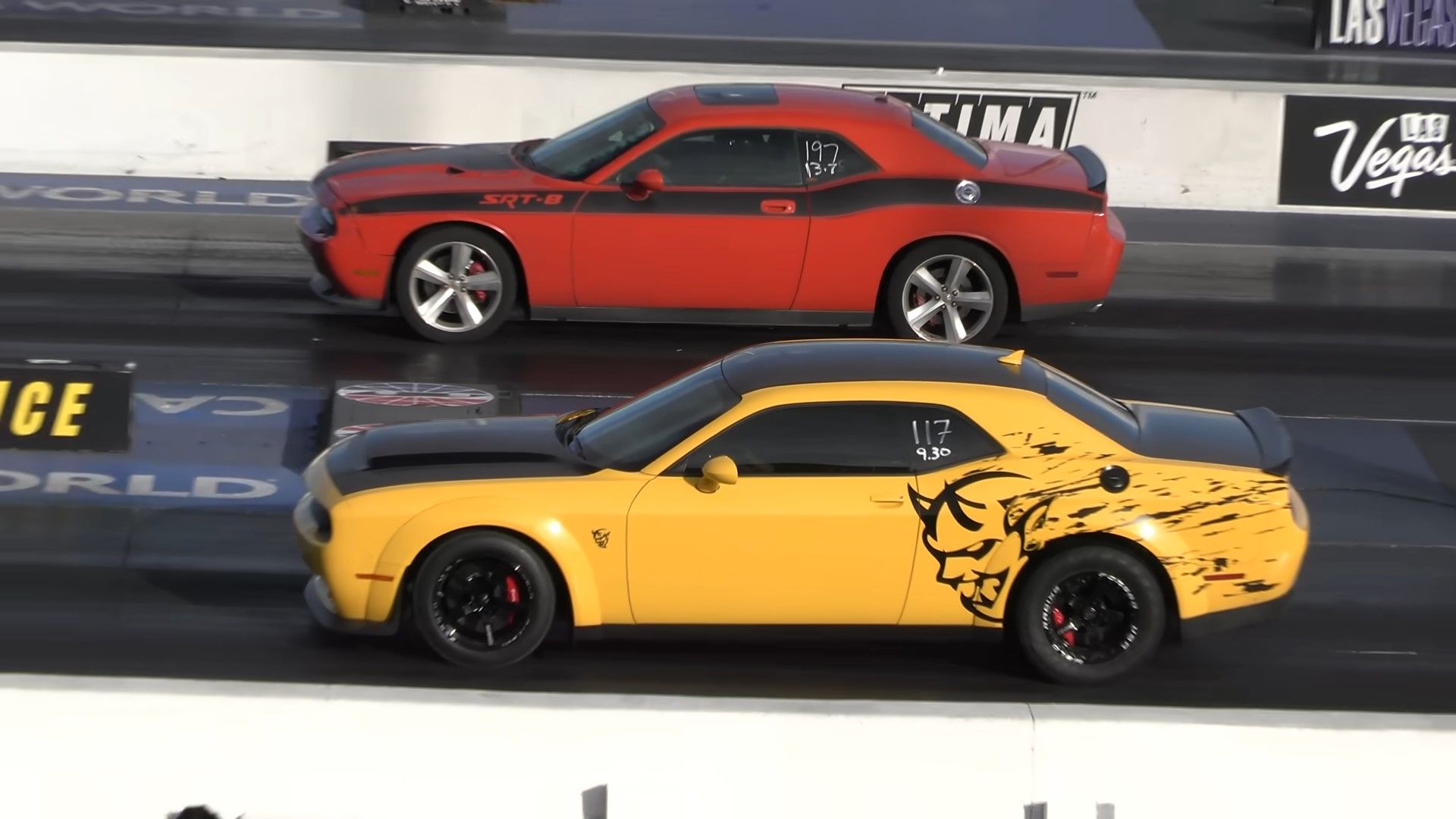 Watch: The Original Dodge Demon Battles New Kid On The Block, The Demon 170