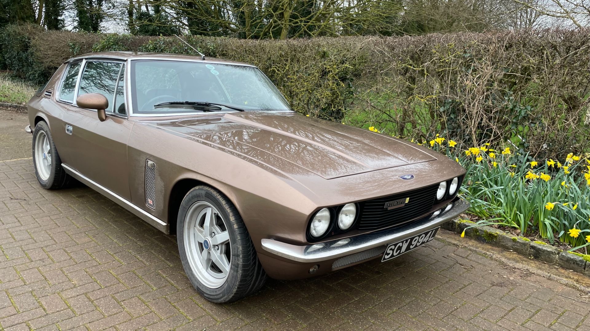 We Drive JIA's 556 HP 1973 Jensen Interceptor R Supercharged