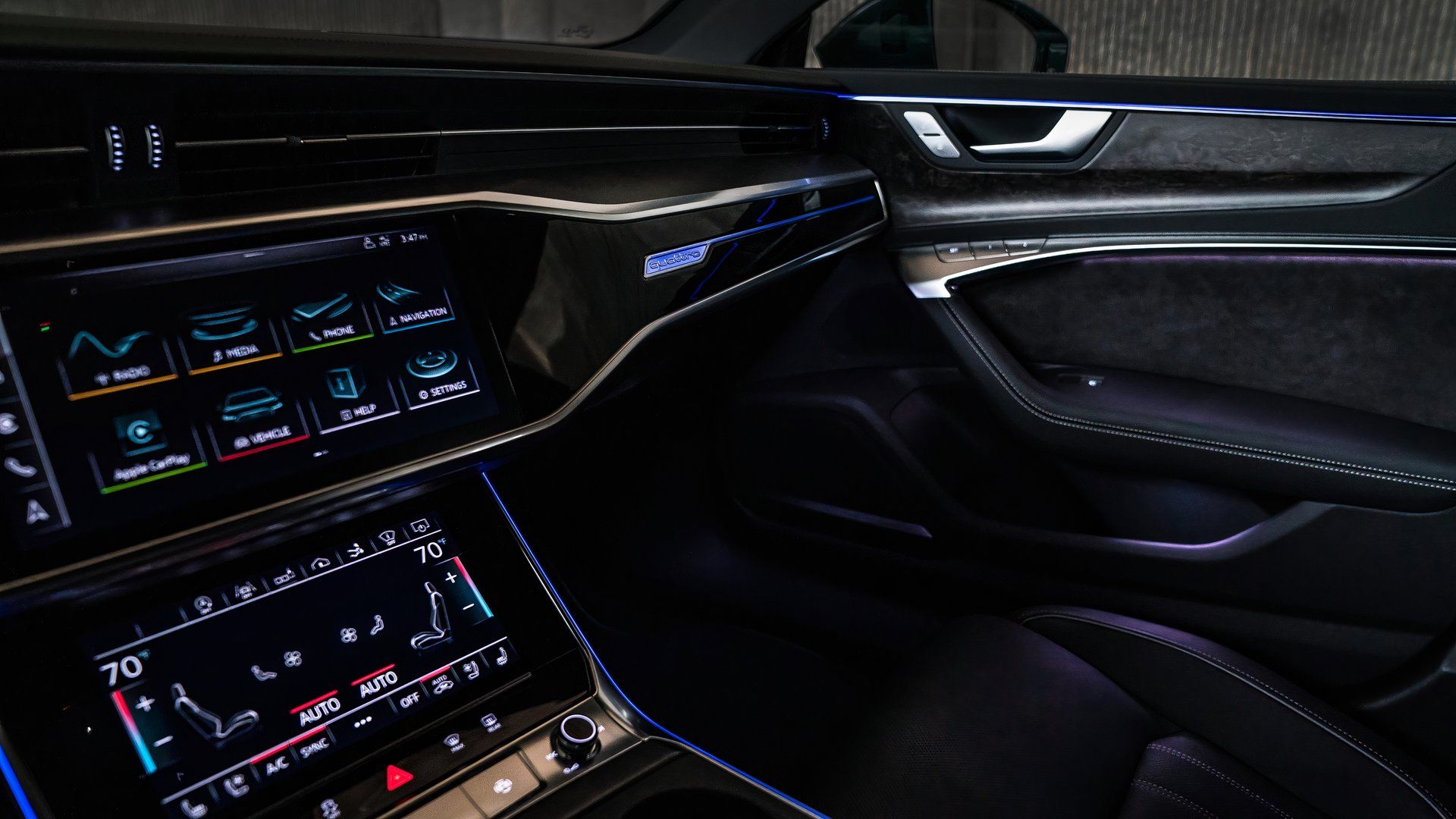 2024 Audi A7 Black Interior
