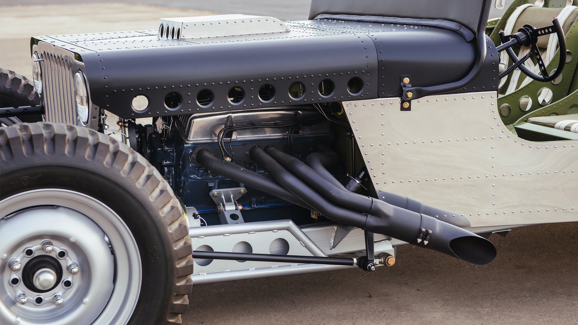 Custom Modded WWII Warbird Jeep Is The Stuff Of Dreams