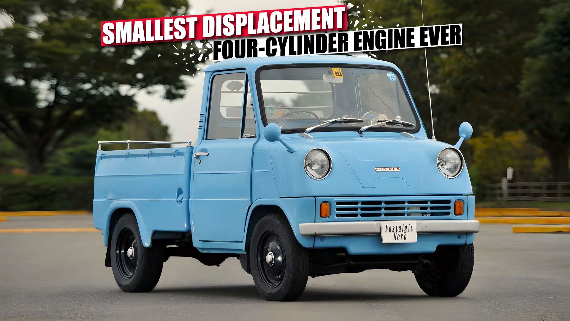 The Smallest Displacement Four-Cylinder Engine Ever In A Production Car